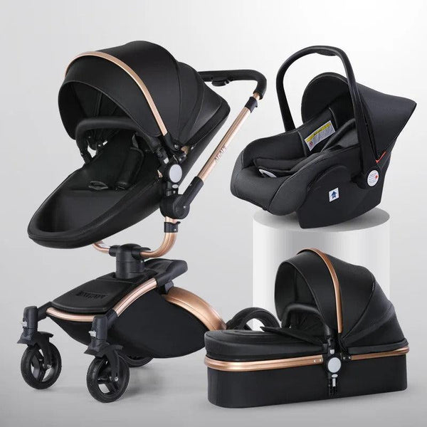 Luxury 360 Rotating 3-in-1 Baby Stroller Travel System – Maternity Miracles