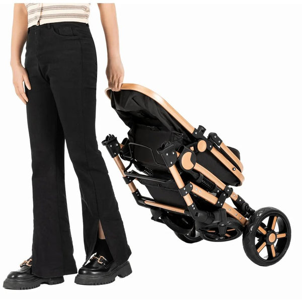 3-in-1 Baby Stroller Luxury Travel System For Newborns – Maternity Miracles